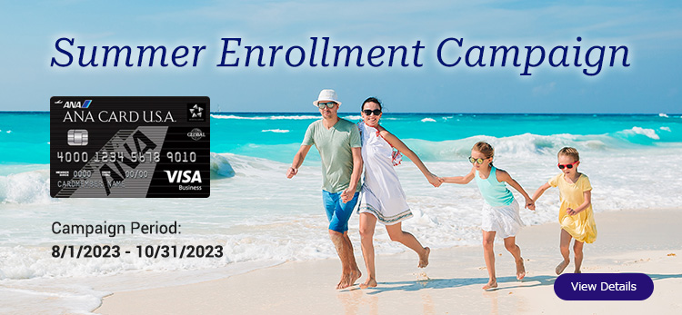 ANA CARD U.S.A. - You can earn 5,000 Bonus miles!